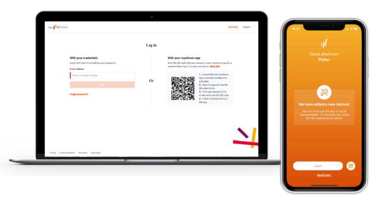 SD Worx Enables Passwordless Authentication | nextAuth